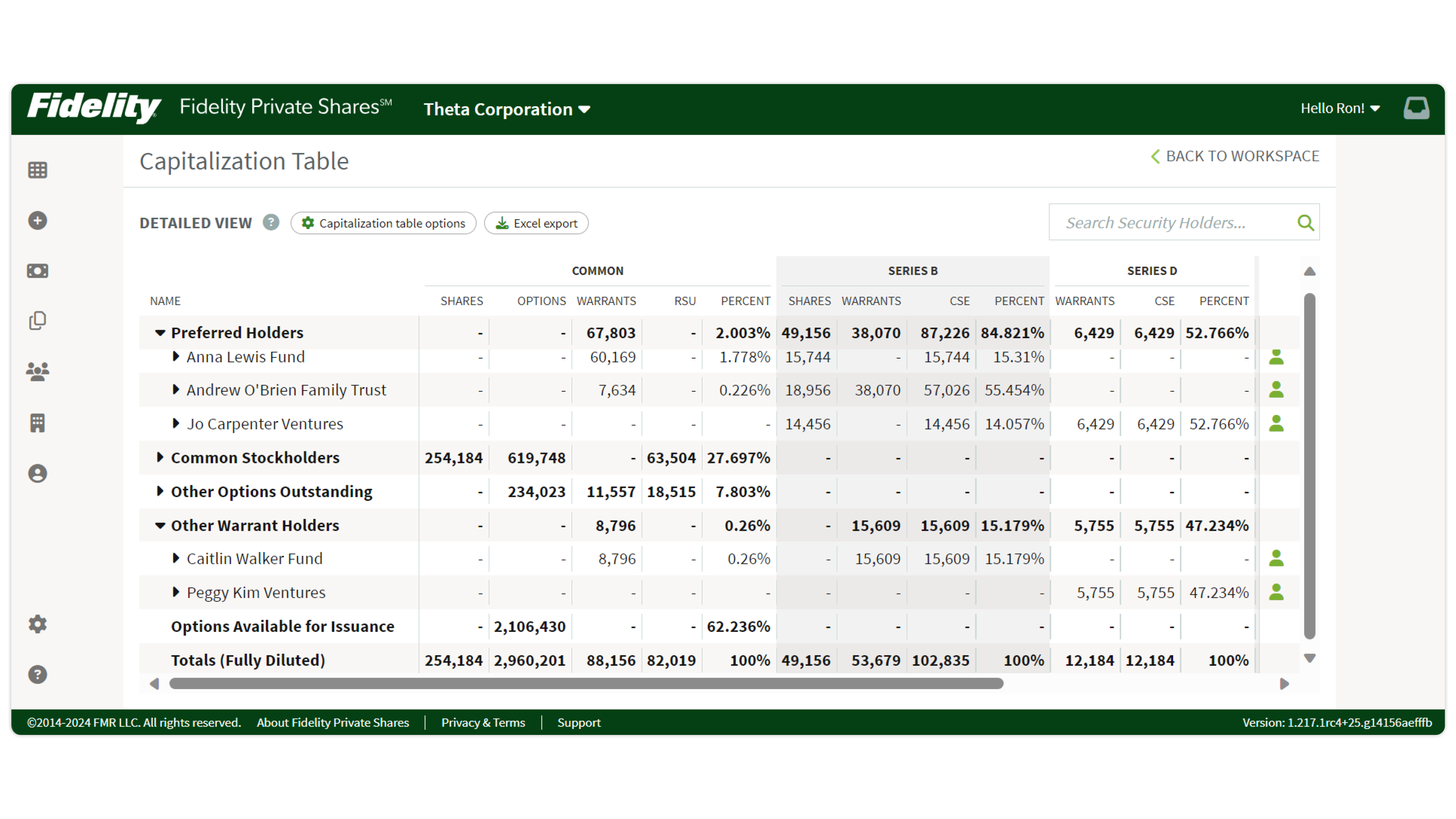 Cap Table Management Software | Fidelity Private Shares