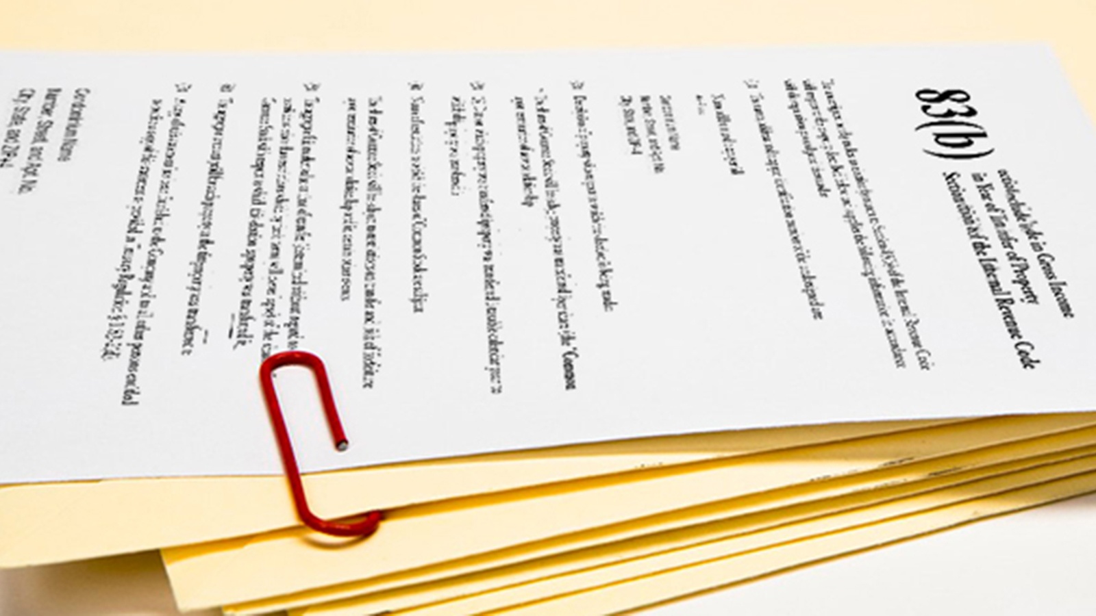 How to File an 83(b)